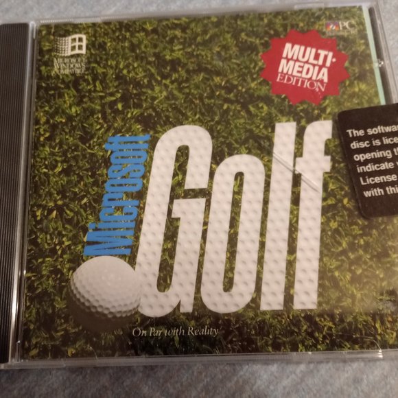 Microsoft | Video Games & Consoles | Vintage Microsoft Golf Cd 993 ...